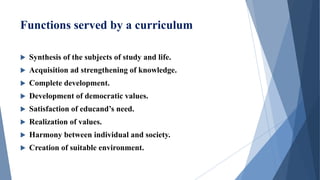 Curriculum | PPT