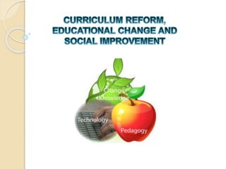 Curriculum reform, educational change | PPTX