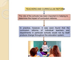 Curriculum reform, educational change | PPTX
