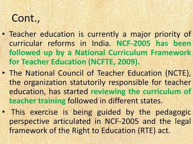 Curriculum Reforms in India | PPTX