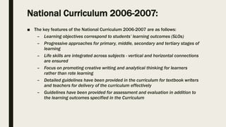 Curriculum reforms in Pakistan (1947-2020) | PPTX