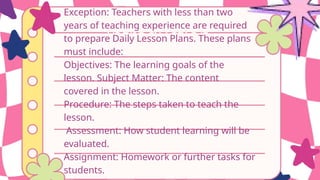 implementing a curriculum daily in the classroom | PPTX
