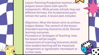 implementing a curriculum daily in the classroom | PPTX