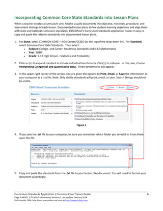 Curriculum standards commoncore_trainerguide | DOC | Educational ...
