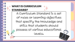 Curriculum Standards & Competencies.pptx | Educational Assessment ...