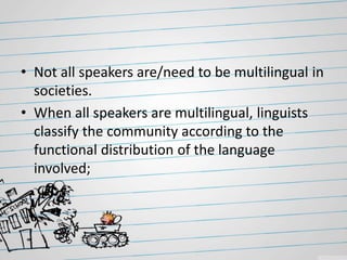 Curriculum studies ipgkdri sem 8 multilingualism | PPT