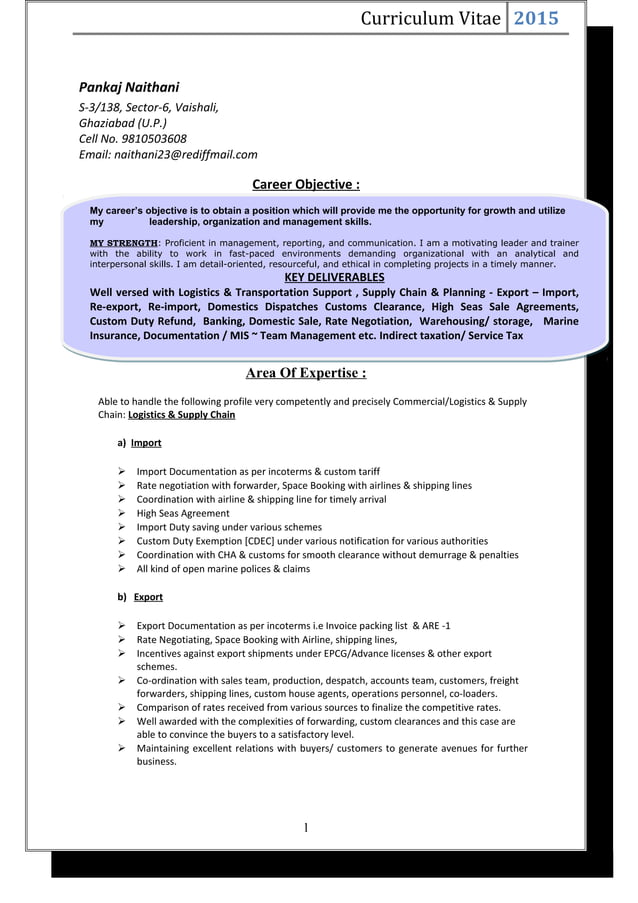 Curriculum vaite | DOC