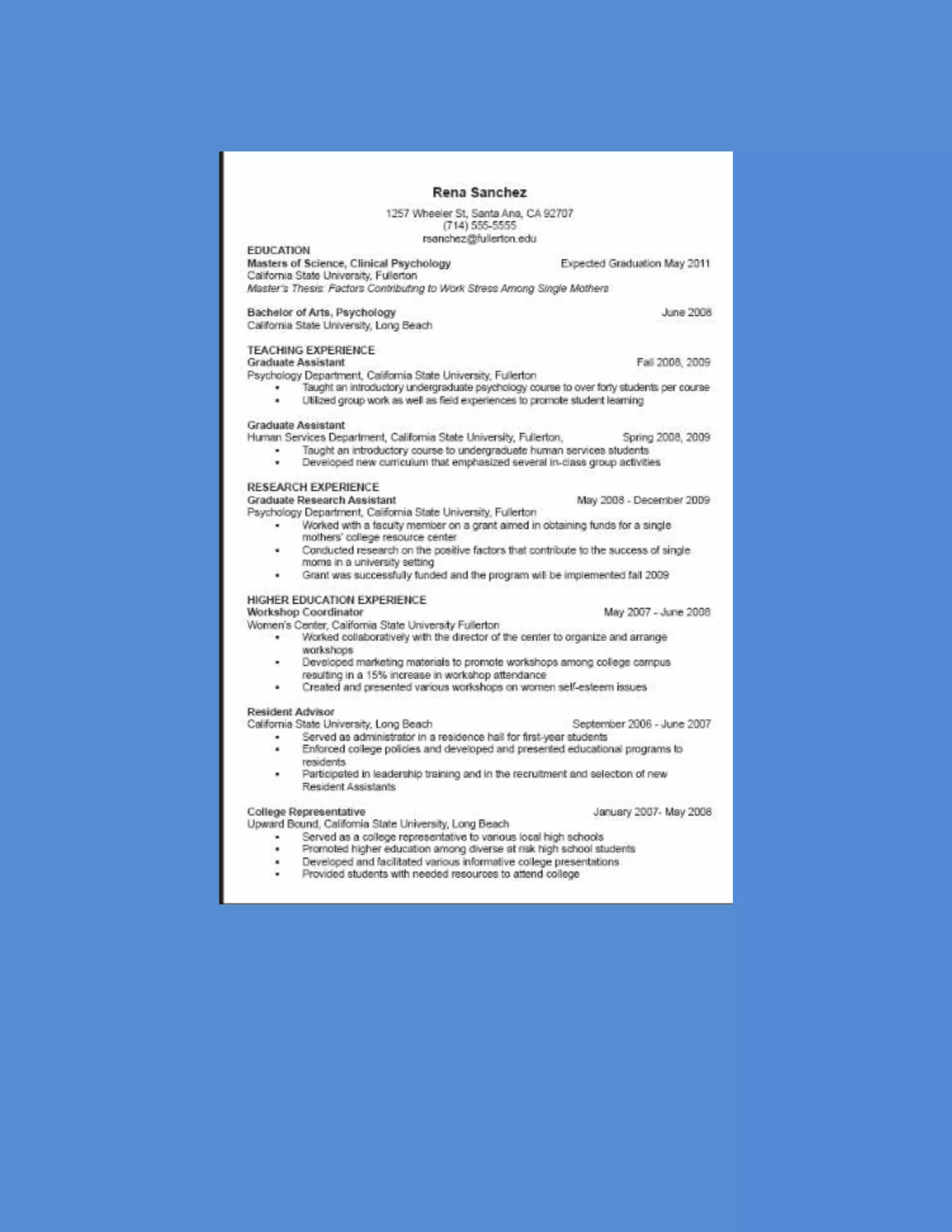 Curriculum vita | DOCX