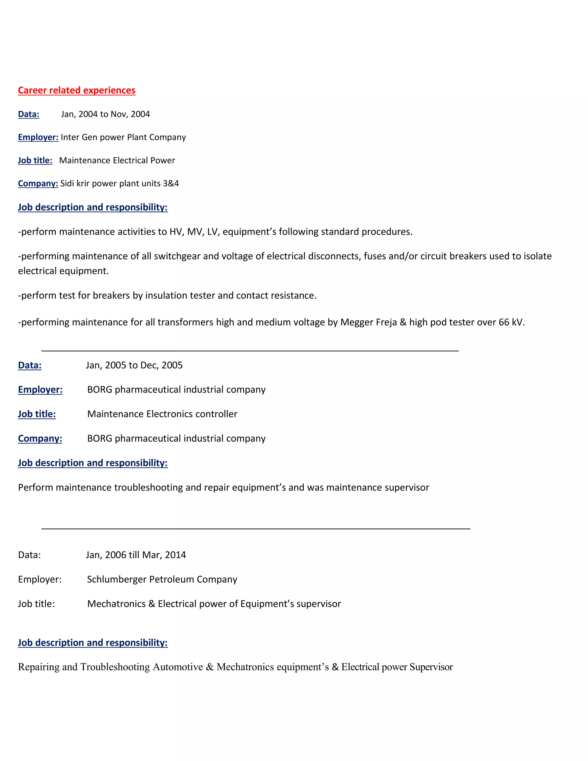 Curriculum vita | PDF