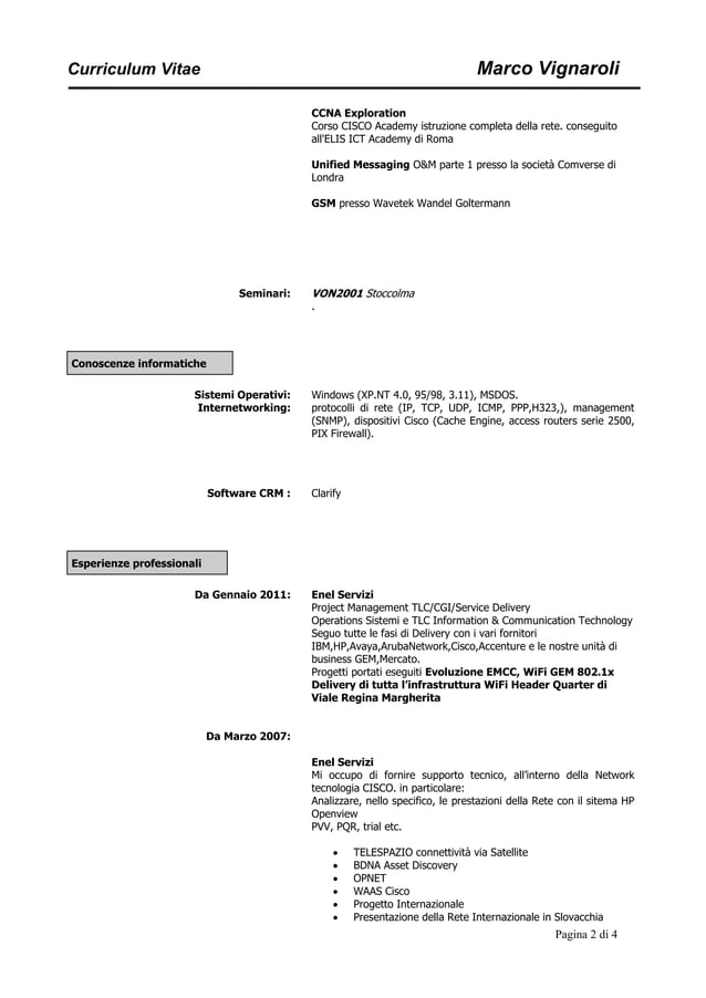Curriculum vitae | PDF