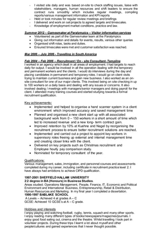 Curriculum Vitae. | DOCX