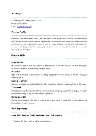 Curriculum vitae. | DOCX