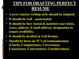 Curriculum vitae | PPT