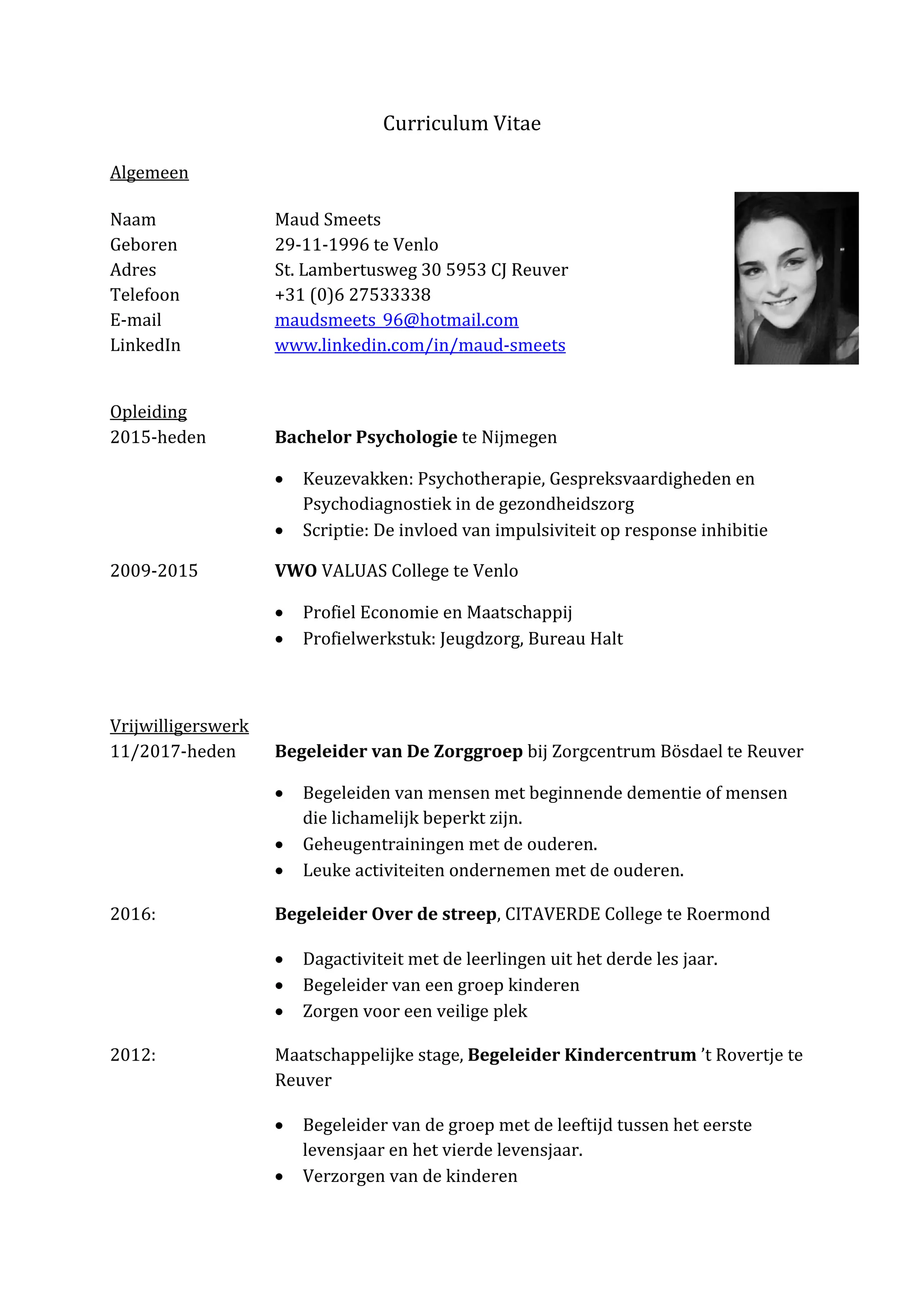 Curriculum Vitae | PDF