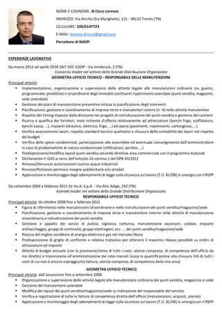 Curriculum vitae | PDF