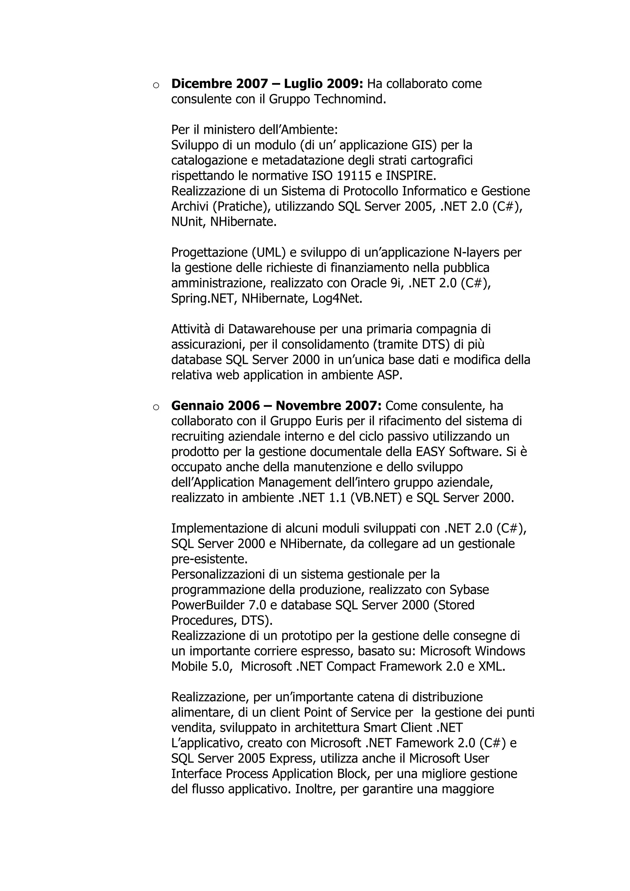 Curriculum vitae | PDF