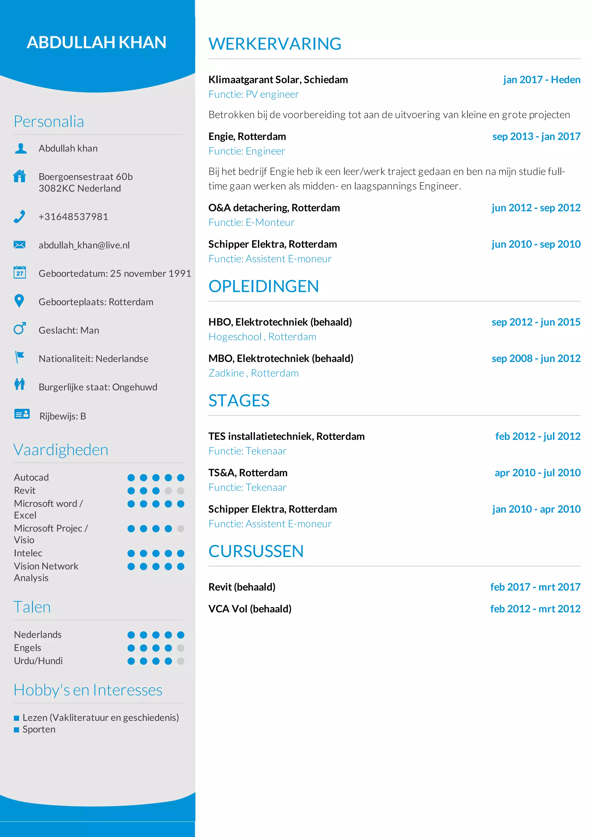 Curriculum vitae | PDF