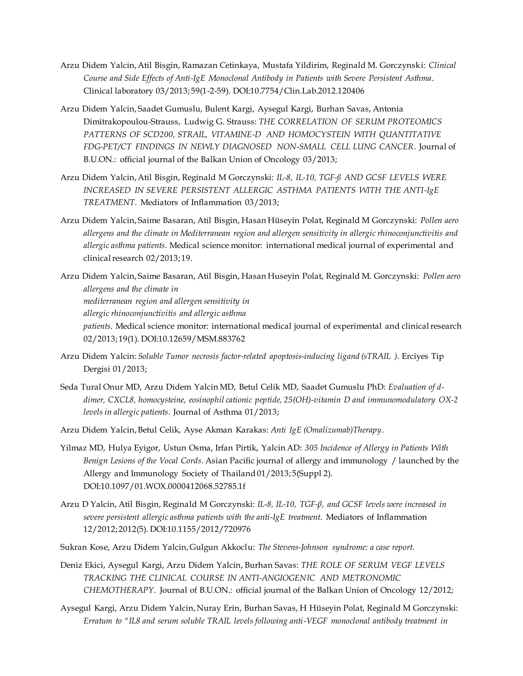 Curriculum vitae arzu didem yalcin (1) | DOCX