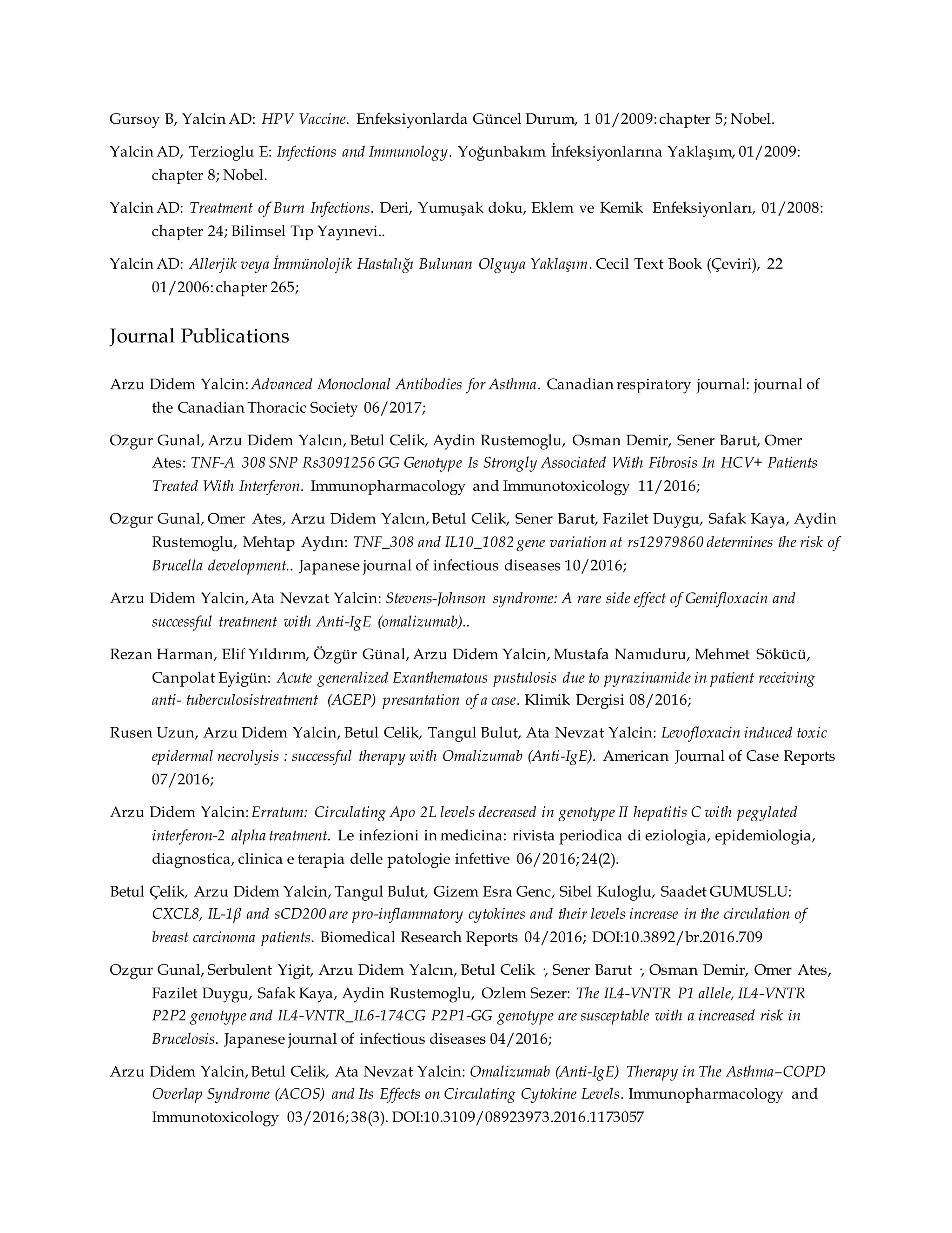 Curriculum vitae arzu didem yalcin (1) | DOCX