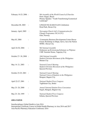 CV Dr Erwin Martinez Faller | PDF