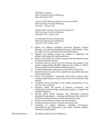 CV Dr Erwin Martinez Faller | PDF