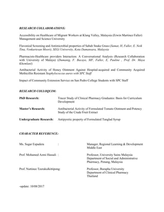 CV Dr Erwin Martinez Faller | PDF