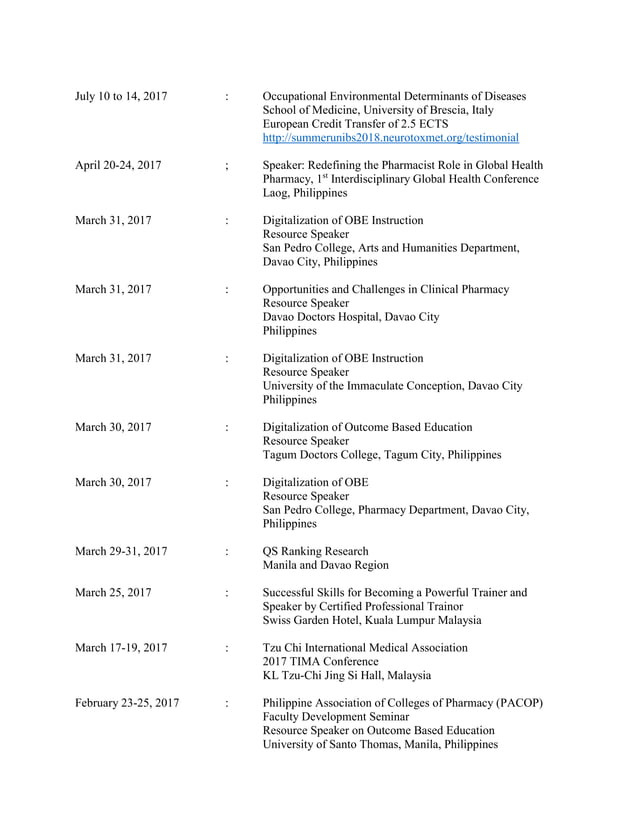 CV Dr Erwin Martinez Faller | PDF | Pharmaceutical Industry | Industries