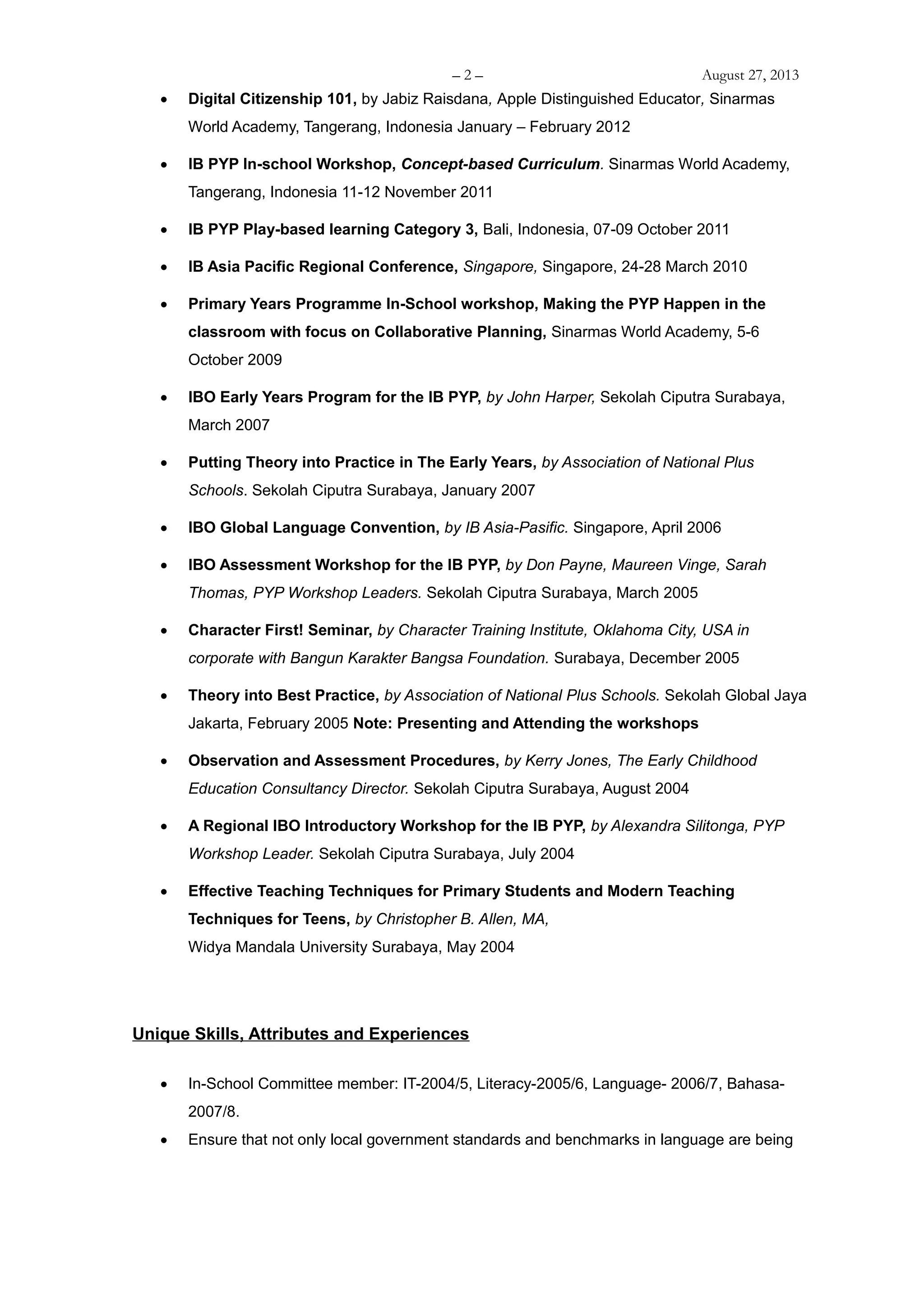 Curriculum vitae rie | PDF