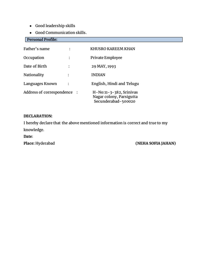 Curriculumvitae | DOCX