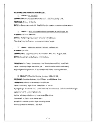 Curriculum vitae | PDF