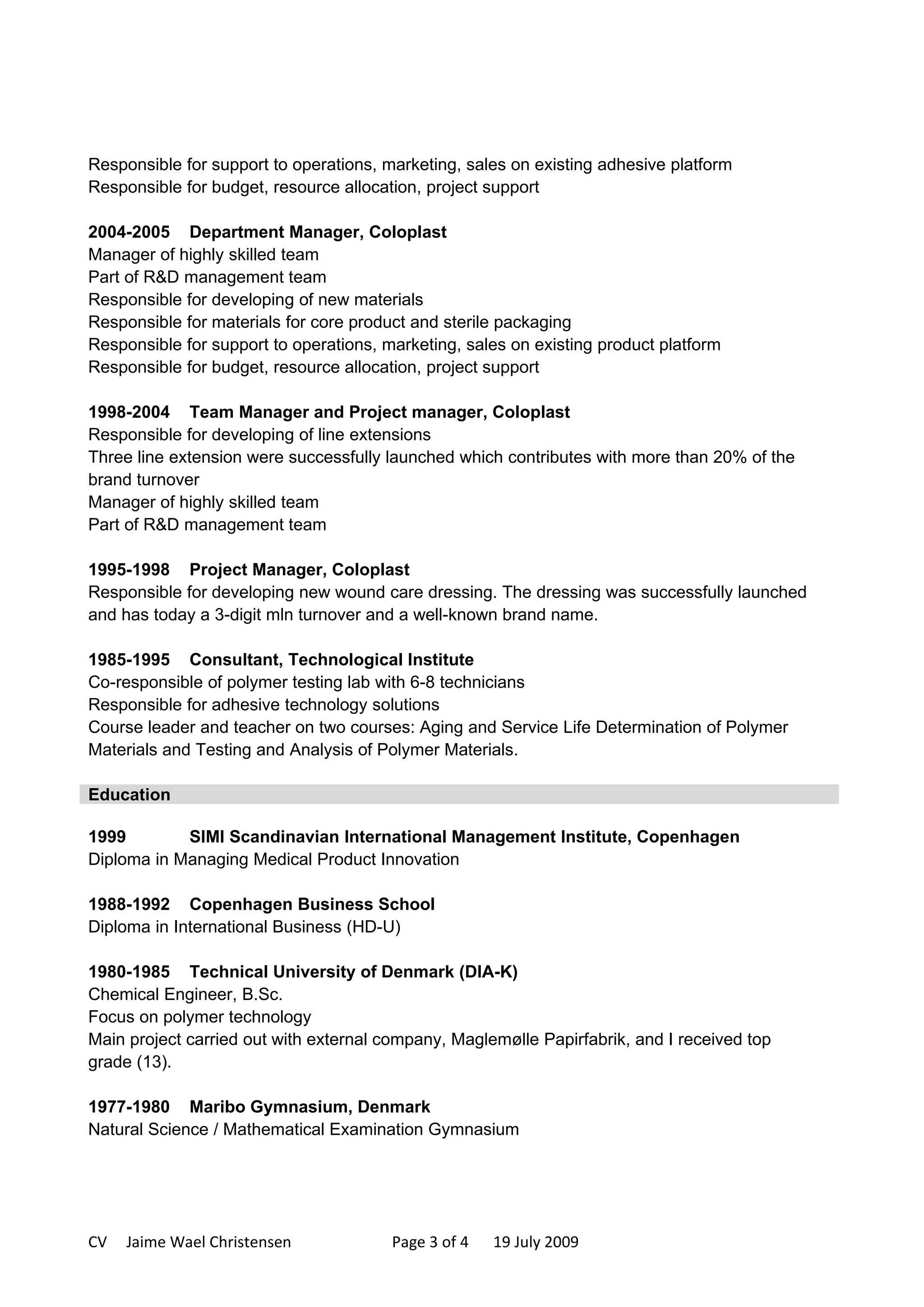 Curriculum Vitae 19 07 2009 curriculum-vitae-19-07-2009