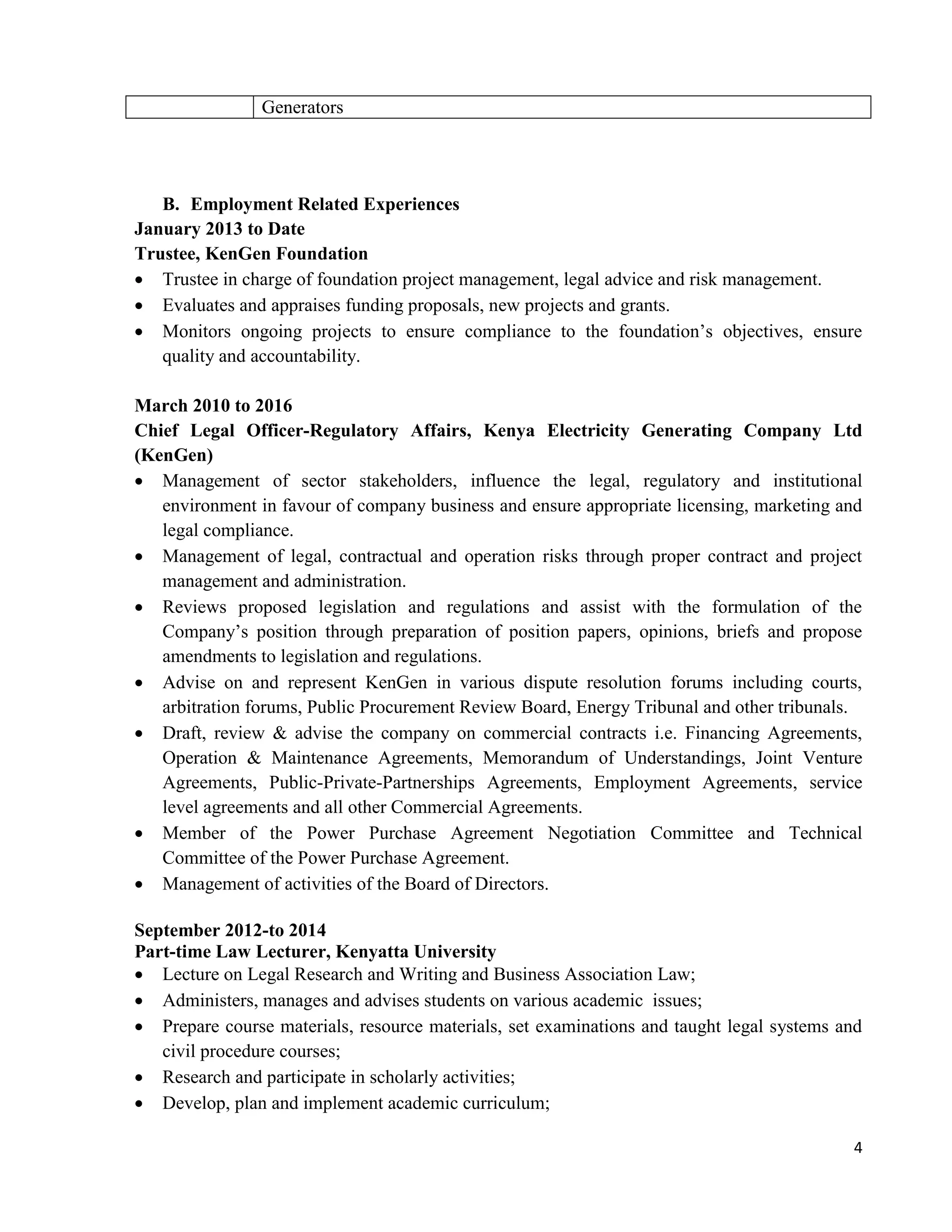 Curriculum vitae for alfred oseko 5-4-2017 | PDF