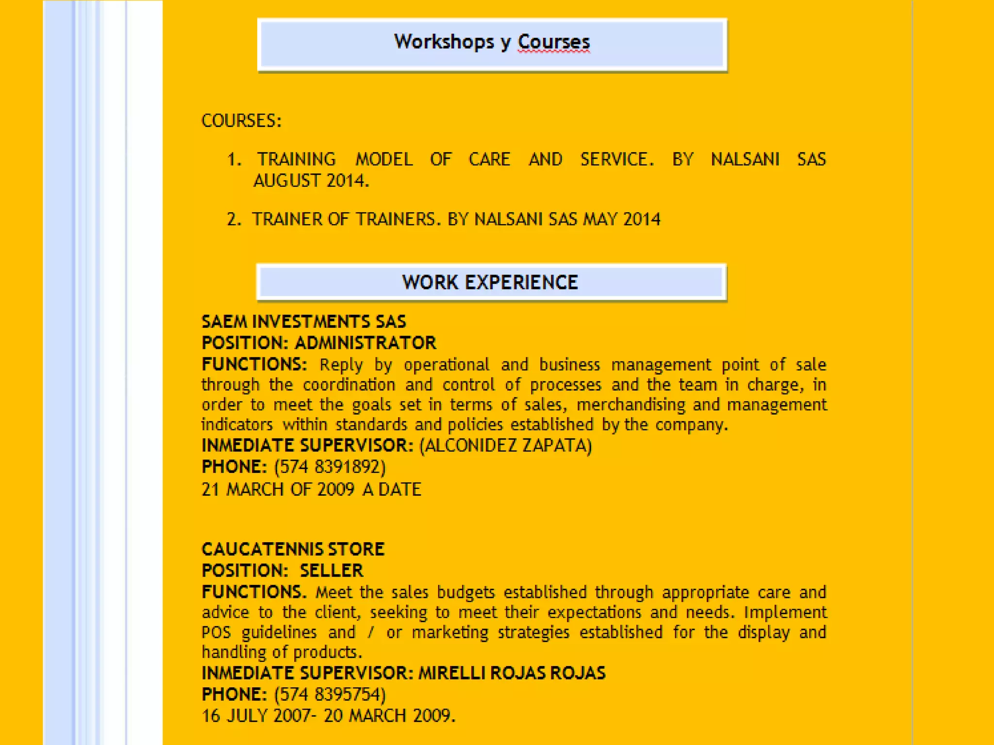 Curriculum vitae hernan | PPTX