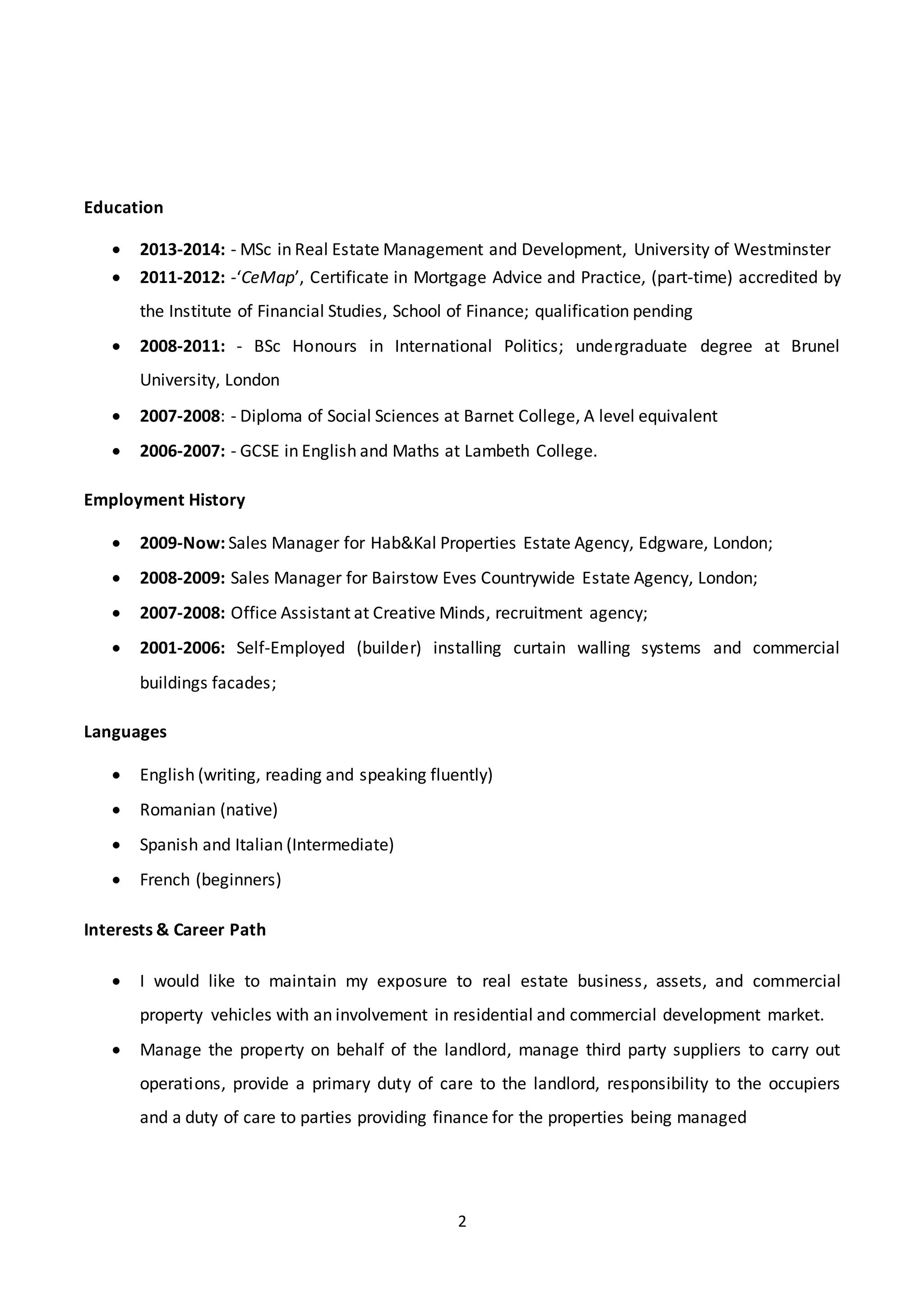 Curriculum vitae ionut (2) | DOCX