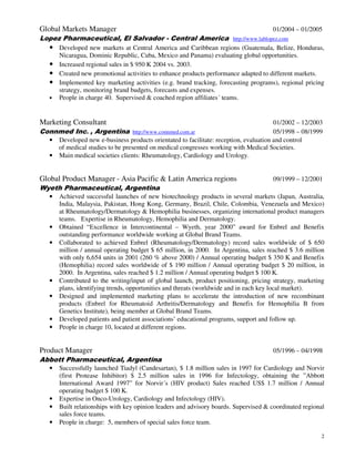Curriculum Vitae Leandro Mieravilla English | PDF