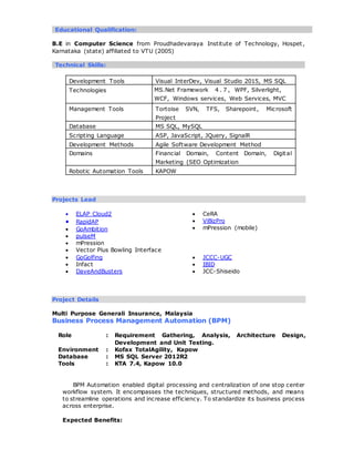Resume | PDF