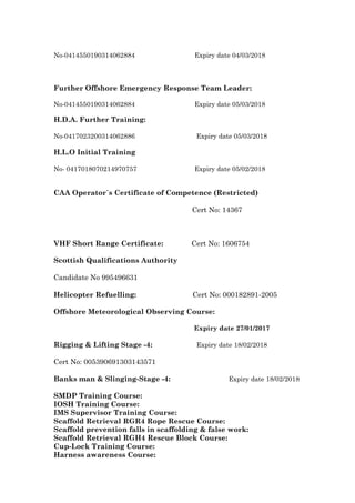 Curriculum vitae | DOC