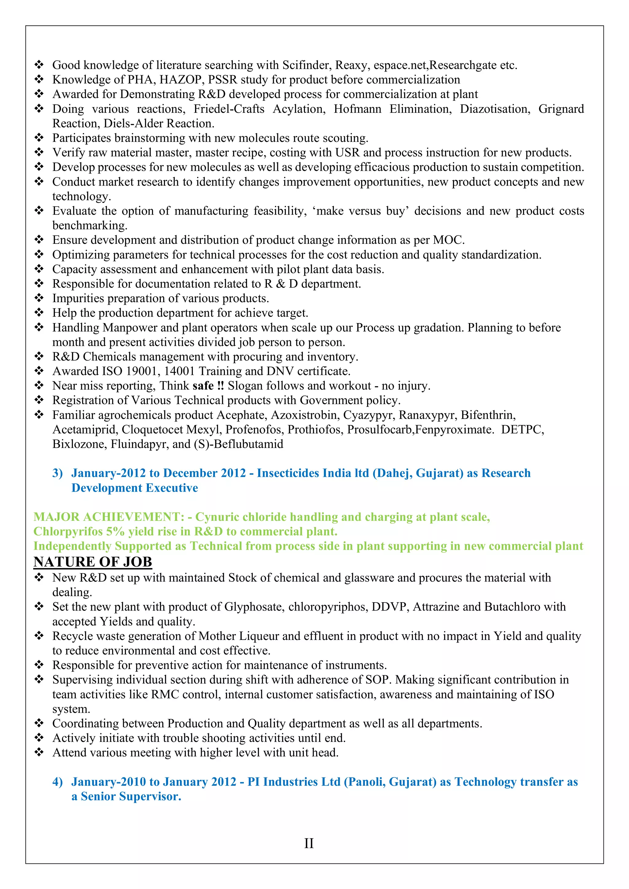 CURRICULUM VITAE NPP.pdf | Chemistry | Science
