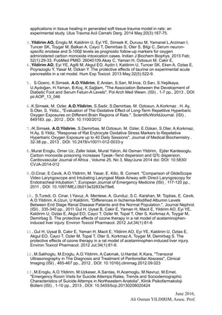 Curriculum vitae of ali osman yildirim june 2016 | PDF