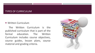 Curriculum planning | PPTX