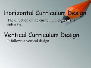 Curriculum Design Models | PPT