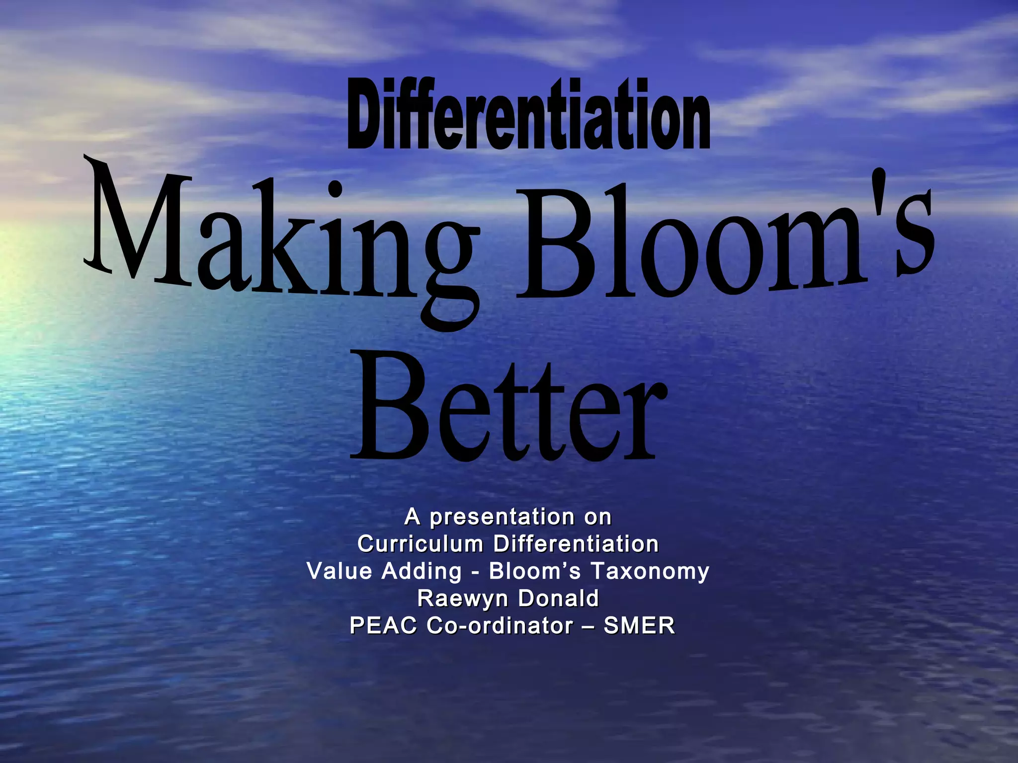 Curri diff dp network 1 | PPT