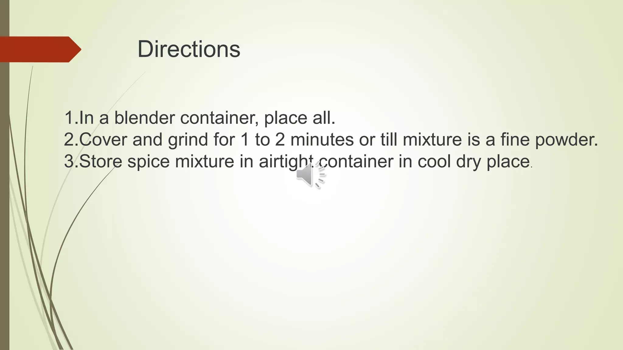 Curry spices ingredients | PDF