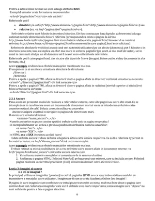 Curs html | PDF
