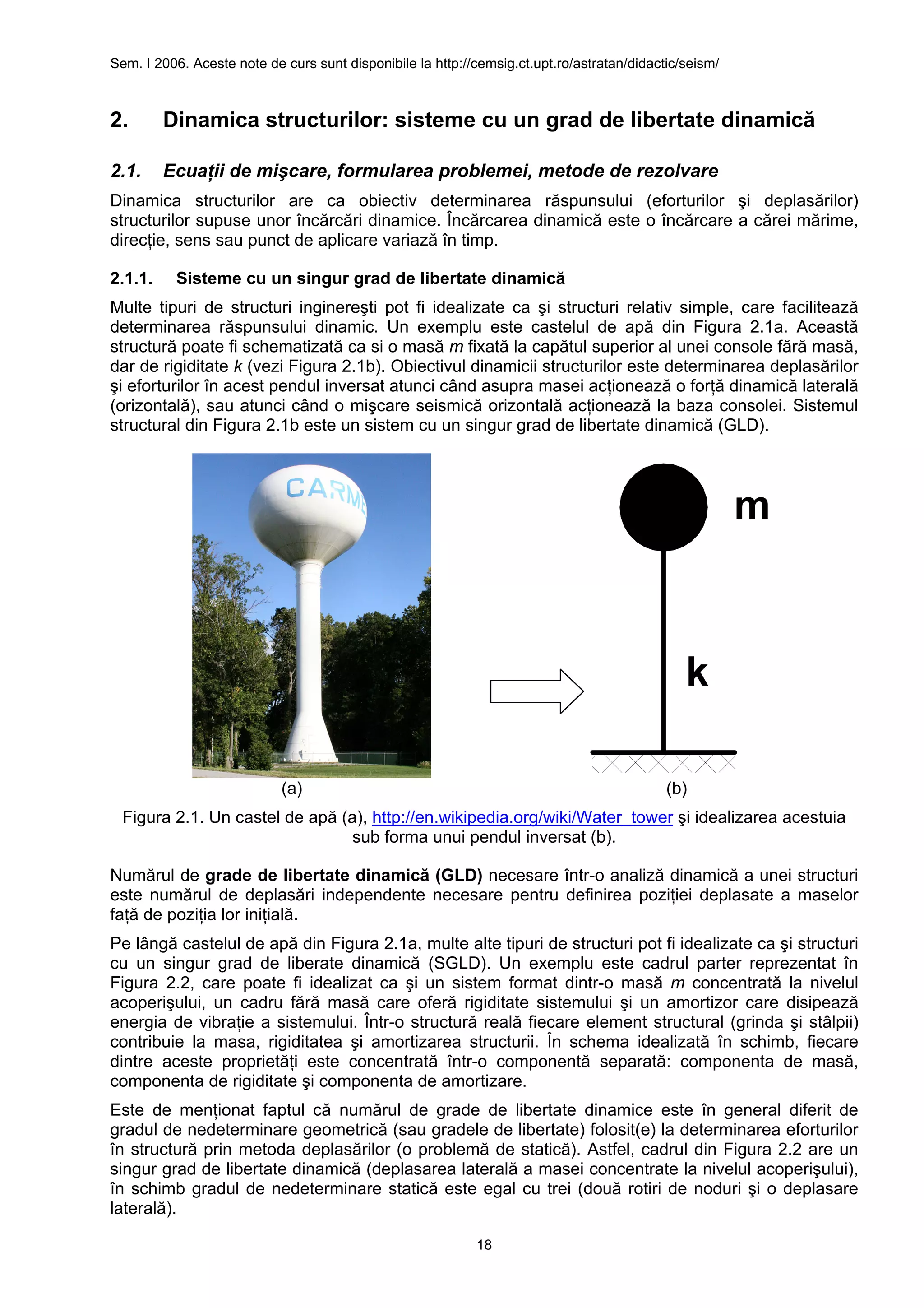Curs02 inginerie seismica | PDF