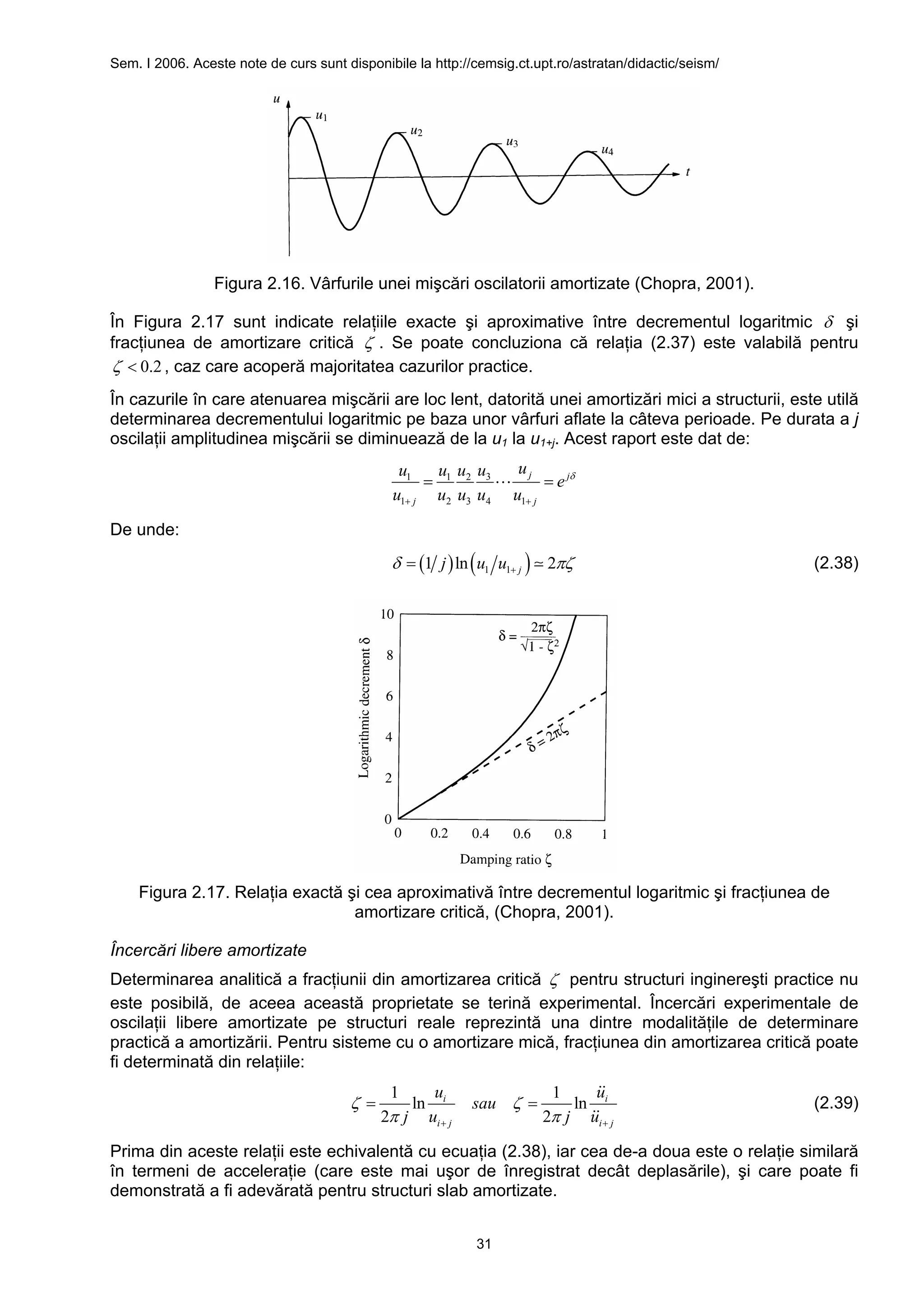 Curs02 inginerie seismica | PDF