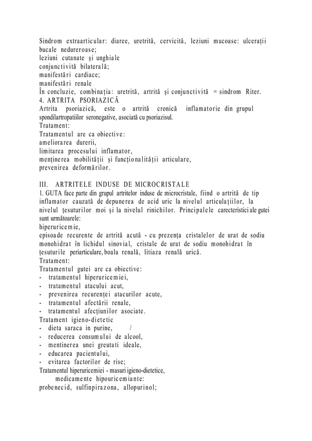 Curs 5 artritele | PDF