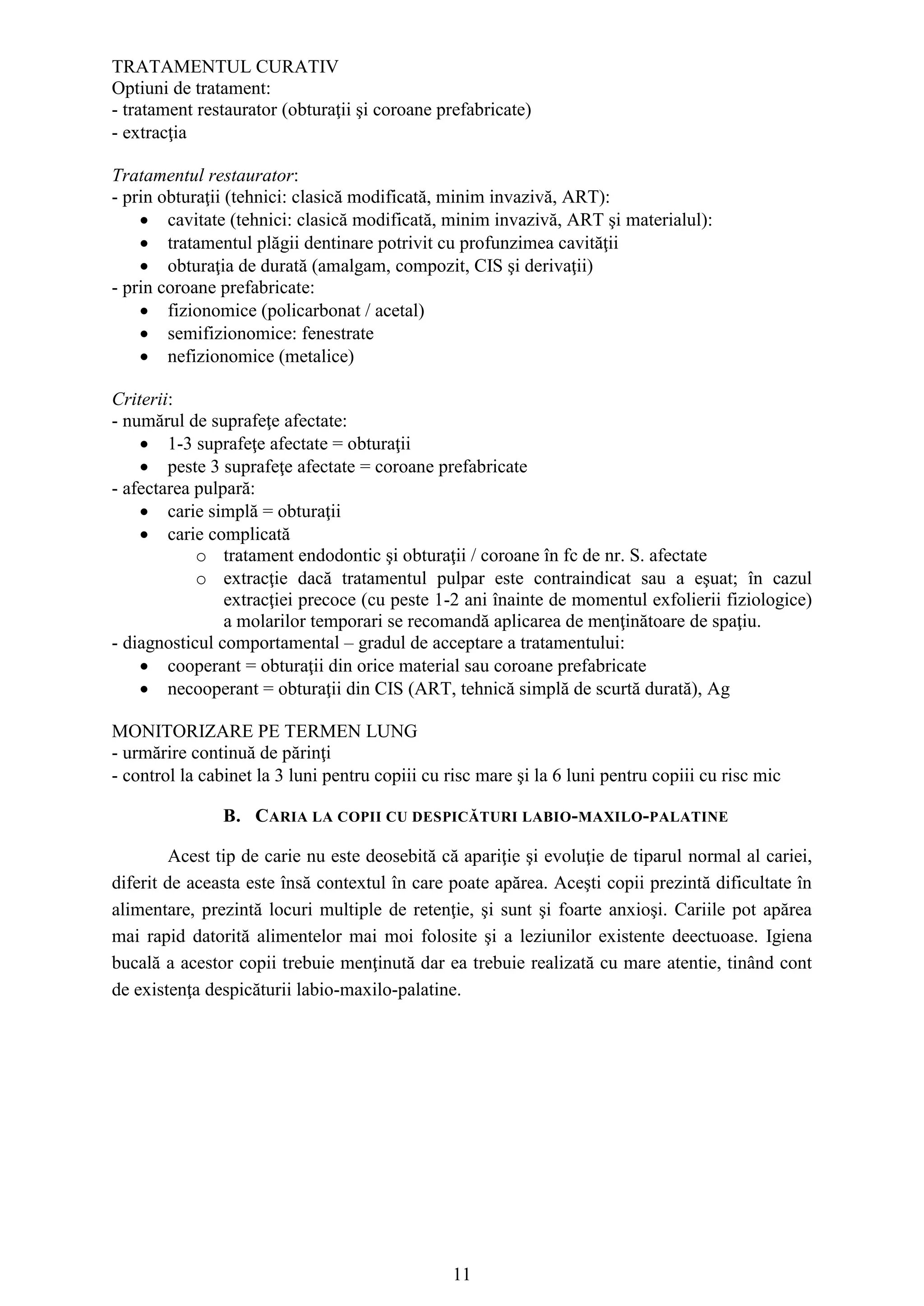 Curs 6 dt forme particulare de carie | PDF