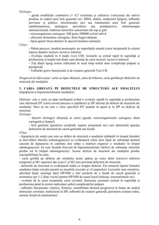 Curs 6 dt forme particulare de carie | PDF