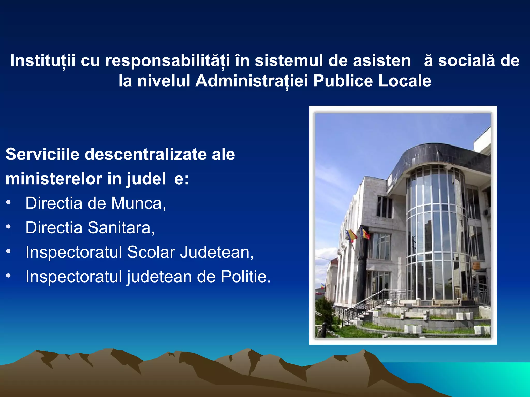 Curs 7 Institutii | PPT